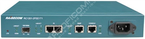 Raisecom RC1201-2FEE1T1-WP: TDM over IP gateway, 1 E1 unbalanced and ...